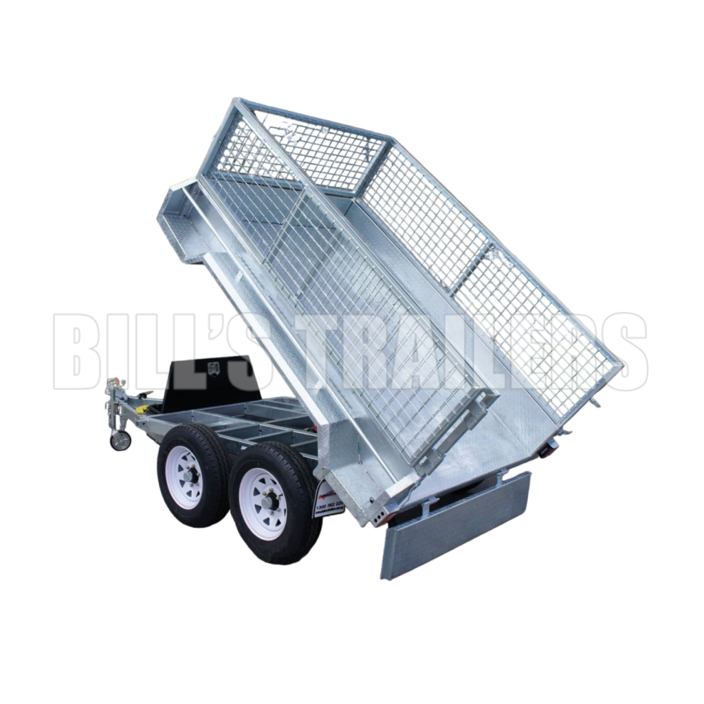 8x5 Galvanised Hydraulic Tandem Tipper Trailer ATM 3500KG » Bill's ...